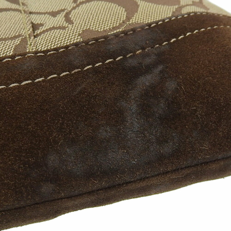 COACH 簽名毛皮包 8K47 帆布絨面皮革 冬季｜PopChill 拍拍圈