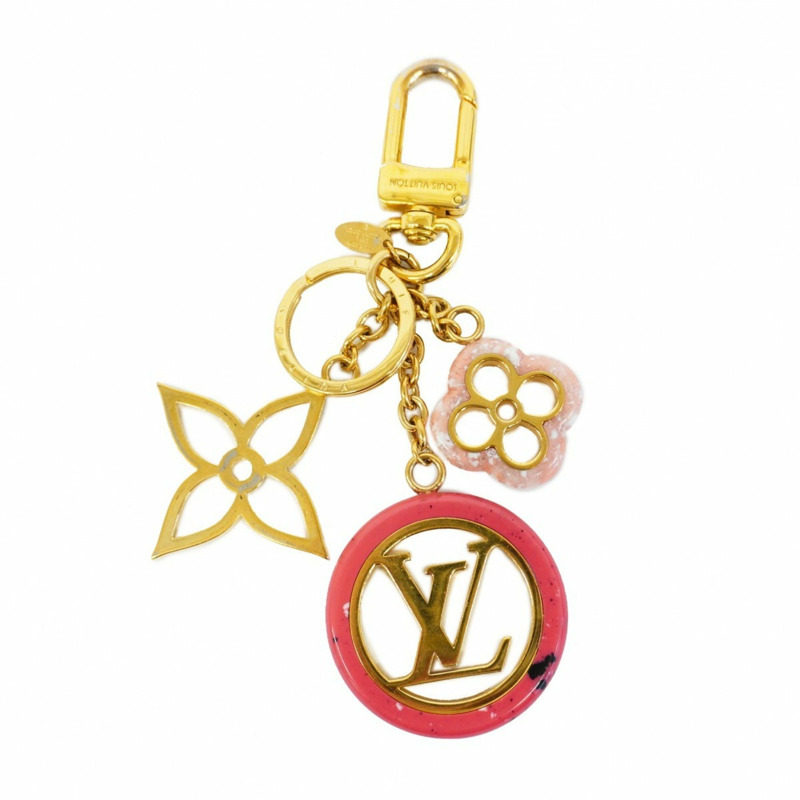 Louis Vuitton 鑰匙圈 Portocle Color Line M64525 玫瑰金 女士｜PopChill 拍拍圈