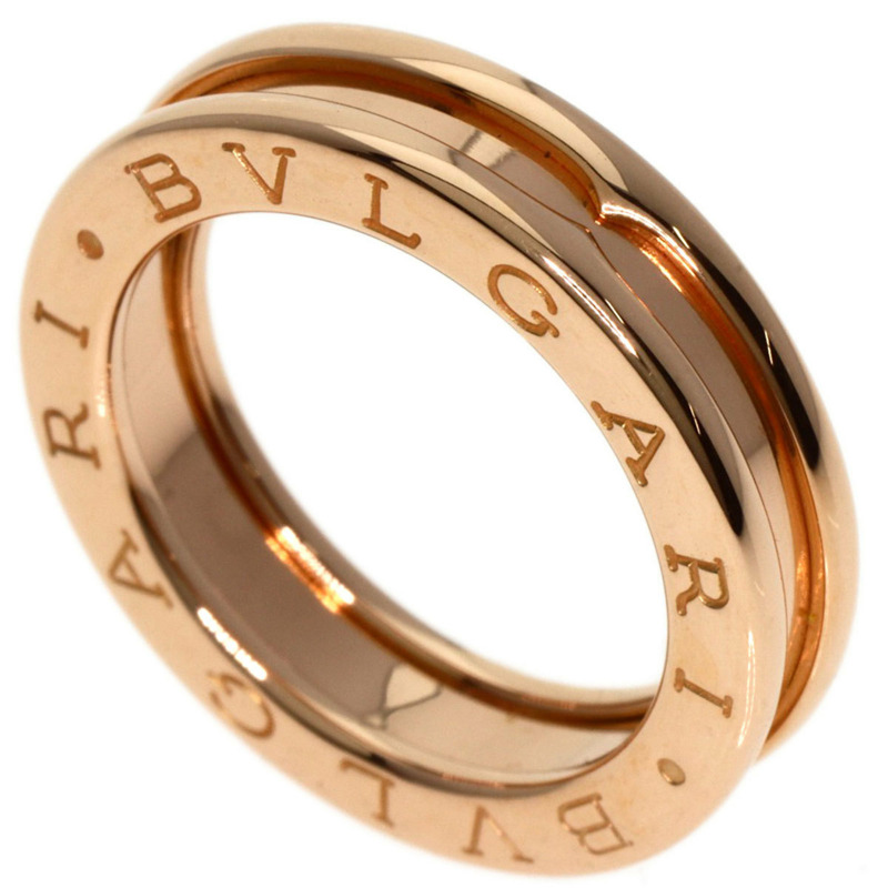 BVLGARI B-zero1 B-zero One 1 Band #49 戒指，K18 玫瑰金，女士｜PopChill 拍拍圈