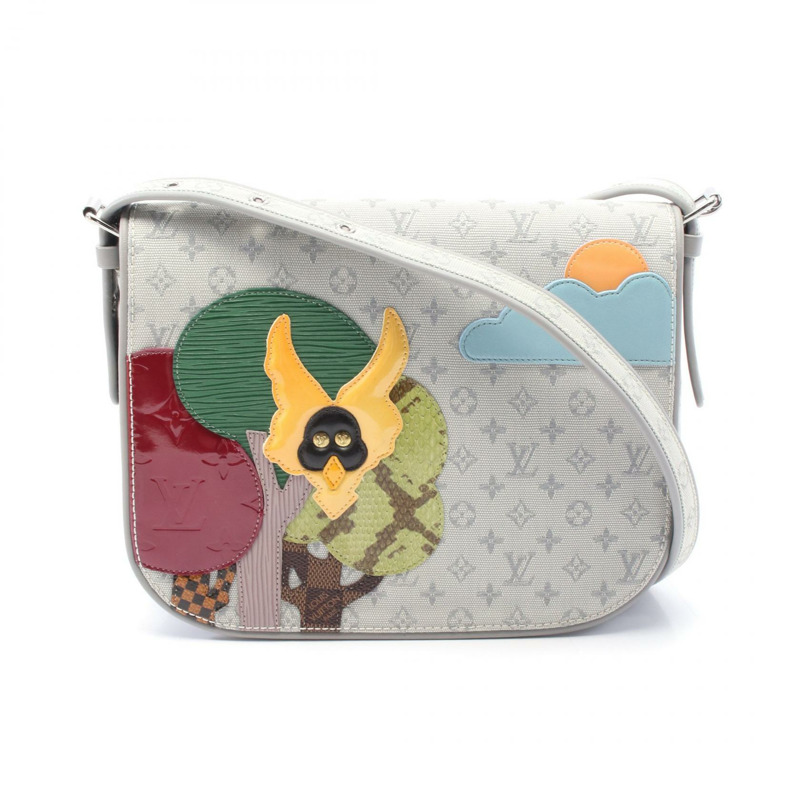 LOUIS VUITTON Comte de Fay Musette Monogram 迷你肩背包 M92279 灰色 LV｜PopChill 拍拍圈