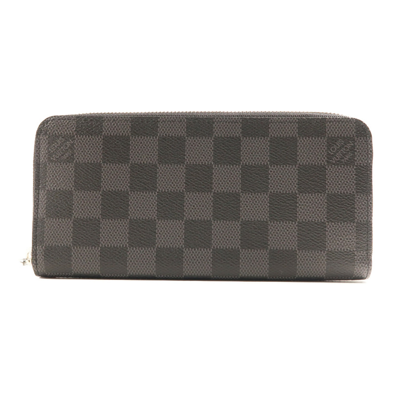 LOUIS VUITTON Damier Graphite Zippy Wallet Horizontal銀扣長錢包｜PopChill 拍拍圈