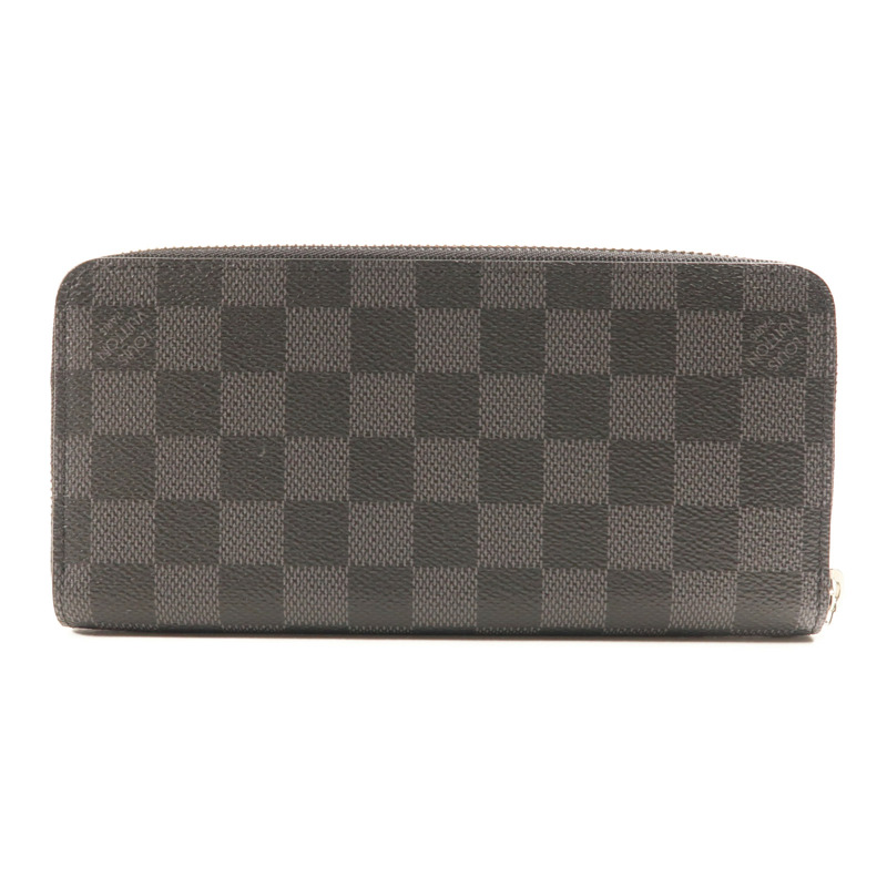 LOUIS VUITTON Damier Graphite Zippy Wallet Horizontal銀扣長錢包｜PopChill 拍拍圈