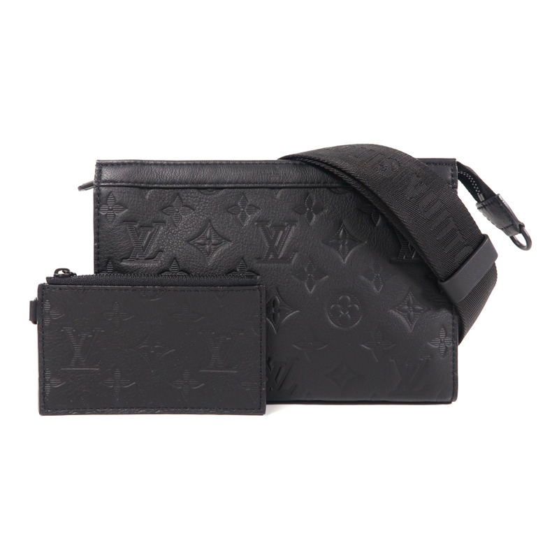 LOUIS VUITTON Monogram Shadow Gaston肩背袋｜PopChill 拍拍圈