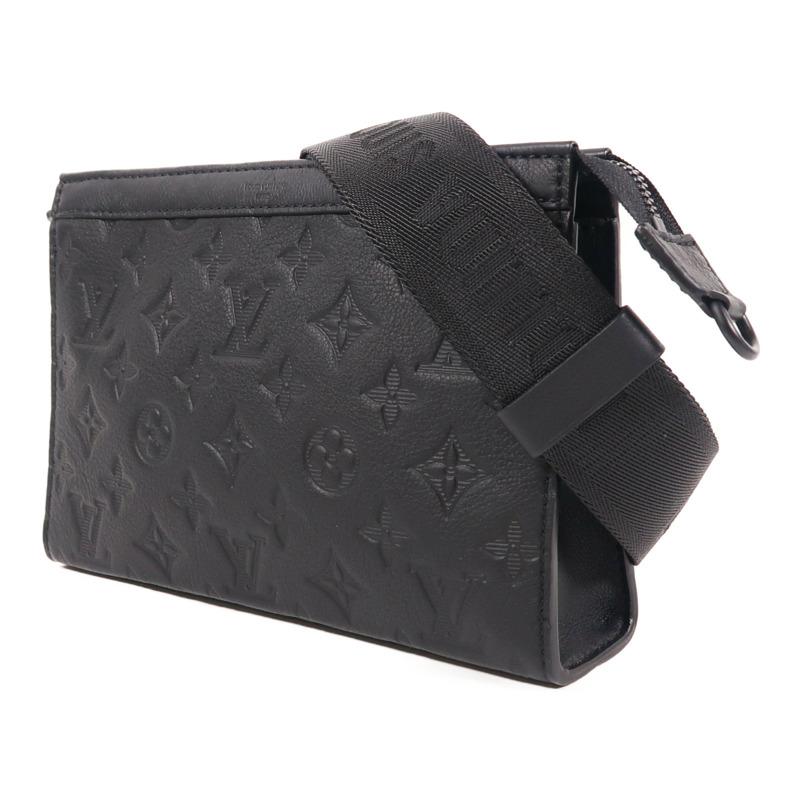 LOUIS VUITTON Monogram Shadow Gaston肩背袋｜PopChill 拍拍圈