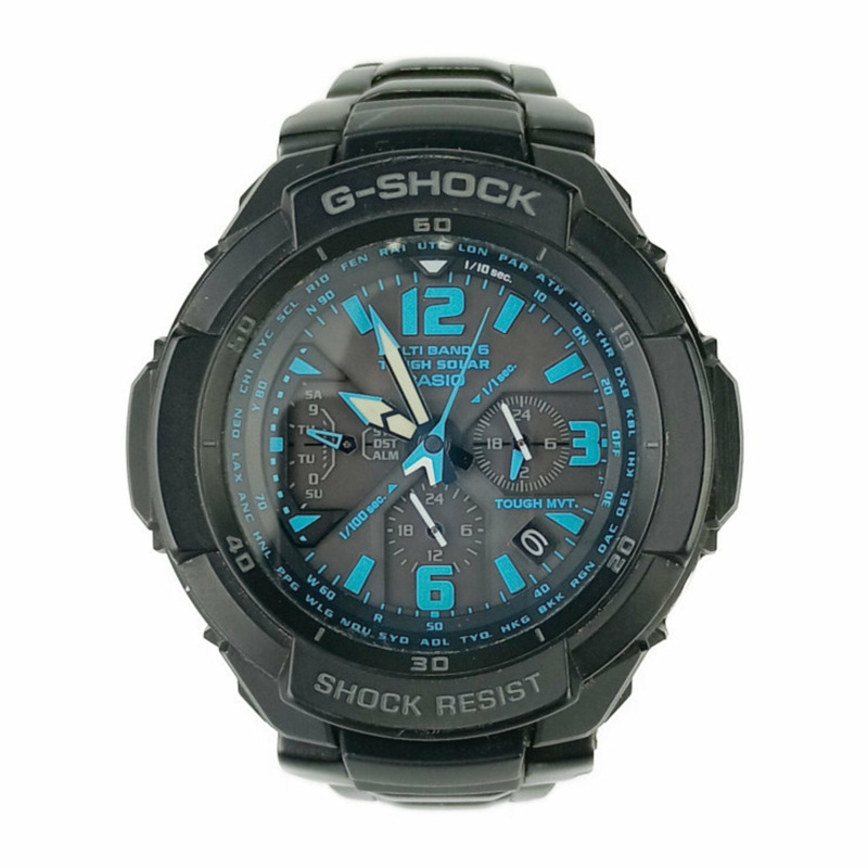 CASIO卡西歐手錶G-SHOCK SKY COCKPIT G-Shock Sky Cockpit GW-3000BD-1AJF 黑色不鏽鋼 ...
