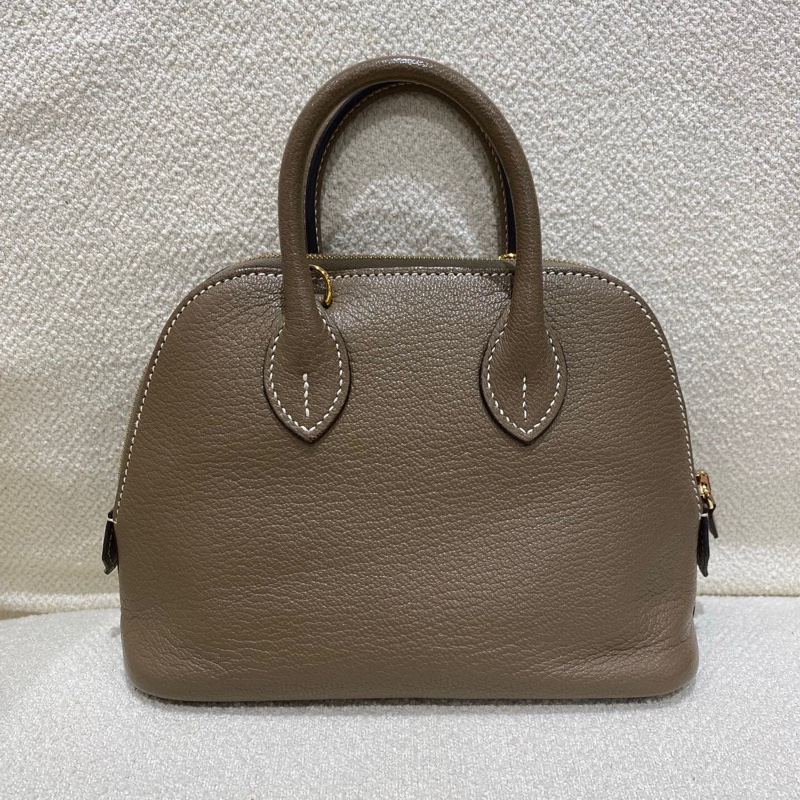 Mini Bolide 大象灰金扣 山羊皮｜PopChill 拍拍圈